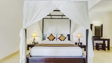 Villa, 2 quartos | 2 quartos, cofre no quarto, secretária, ferro/tábua de engomar