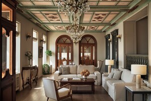 Sala de estar do lobby