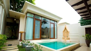 Pool Villa | 1 quarto, roupas de cama premium, camas Select Comfort