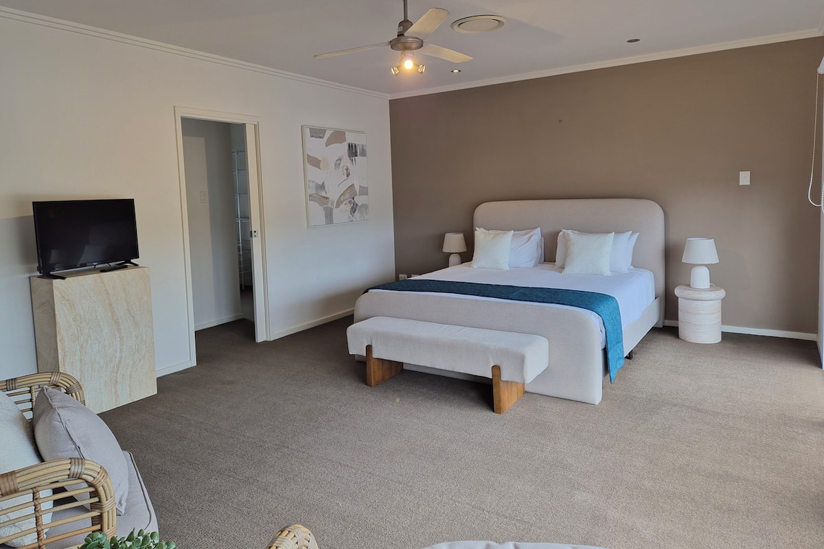 Vila executiva | 2 quartos, roupas de cama premium, individualmente decorados