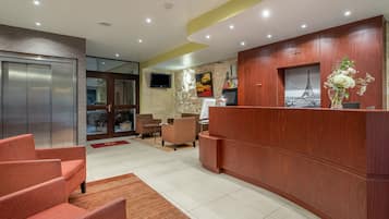 Sala de estar do lobby