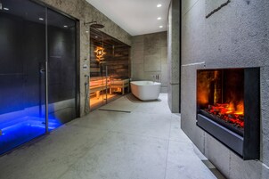 Sauna seca, sauna a vapor, tratamentos corporais, banhos de lama