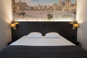 Quarto Duplo Deluxe | Camas de colchão pillowtop 