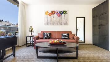 Suíte | 1 quarto, roupas de cama premium, cofres nos quartos, escrivaninha