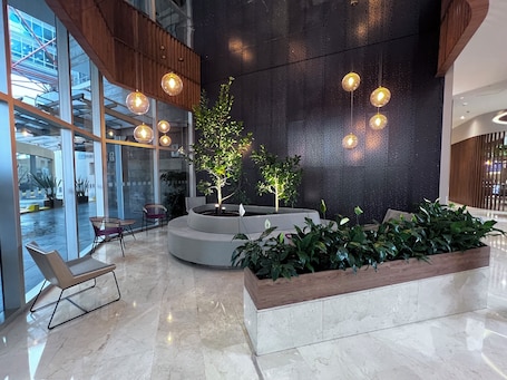 Sala de estar do lobby