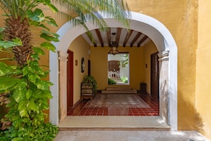 Entrada da propriedade