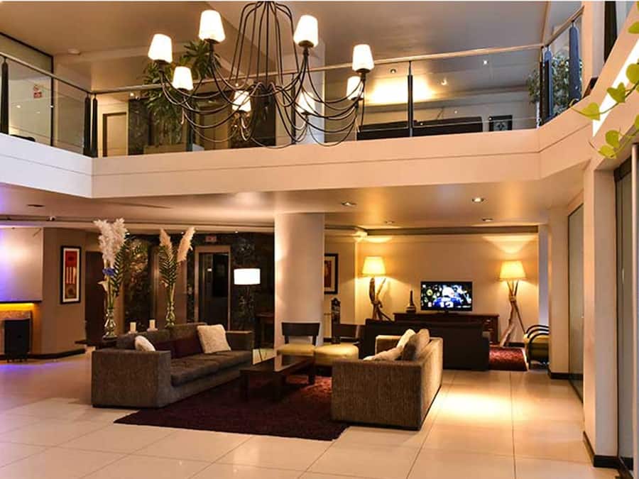 Entrada do alojamento