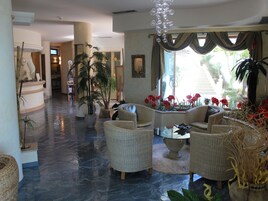Sala de estar do lobby