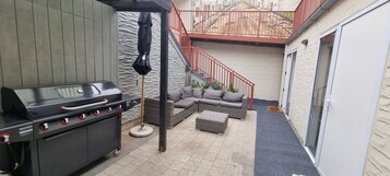 Apartamento conforto | Terraço/pátio