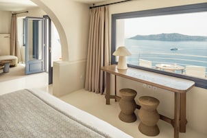 Suite Lua de Mel, vista para o mar | 1 quarto, roupa de alta qualidade, camas de colchão viscoelástico