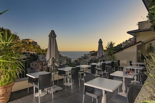 Terraço no piso superior