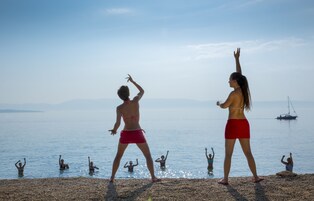 Espaço para aeróbica