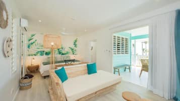 Bangalô, vista para a lagoa | 1 quarto, roupas de cama premium, frigobar, cofres nos quartos