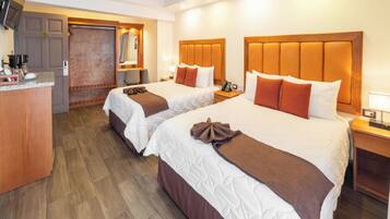 Quetzal 2 Beds | Roupa de alta qualidade, edredões de penas, camas de colchão pillowtop