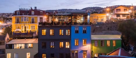 Fachada da propriedade