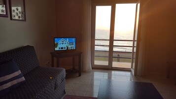 Televisor de 50 cm com canais de TV premium 