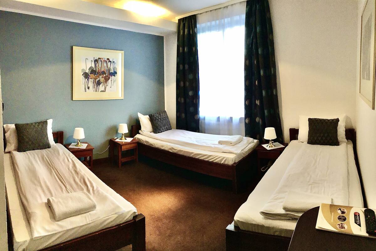 Quarto triplo standard | 4 quartos, roupas de cama de algodão egípcio, roupas de cama premium