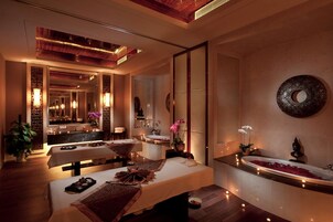 Sauna seca, hidroterapia, aromaterapia, bandagem corporal