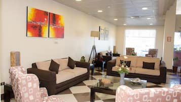 Sala de estar do lobby
