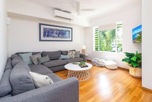 Apartamento, 1 quarto | Área de estar