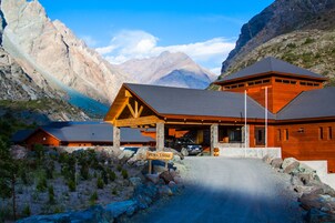 Entrada do alojamento