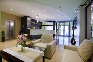 Sala de estar do lobby