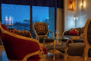 Sala de estar do lobby