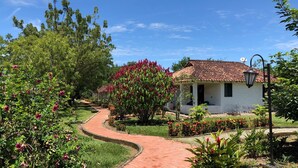 Bungalow Empresarial, 1 cama king-size, cozinha, vista para o jardim