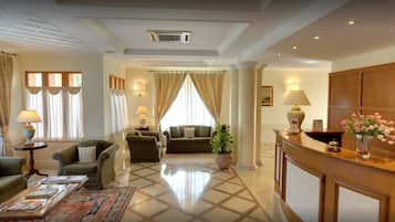 Sala de estar do lobby
