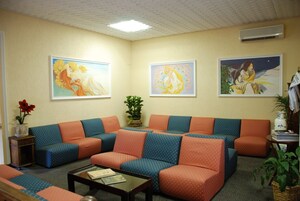 Sala de estar do lobby