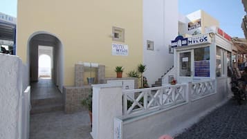 Entrada do alojamento