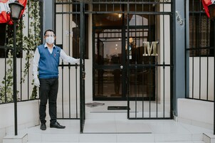 Fachada da propriedade