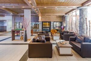 Sala de estar do lobby