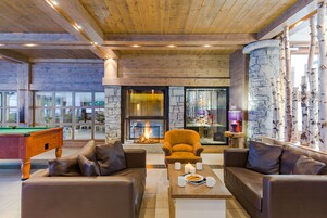 Sala de estar do lobby