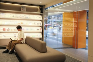 Sala de estar do lobby