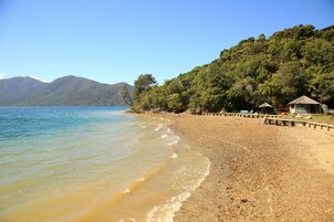 Na praia 