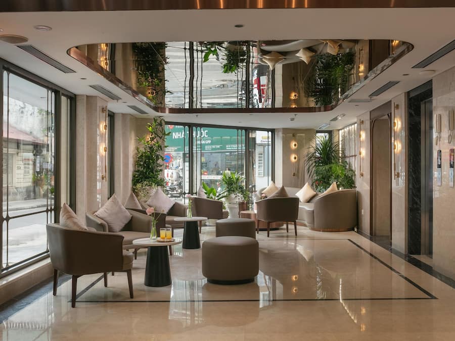 Sala de estar do lobby