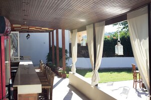 Refeições ao ar livre