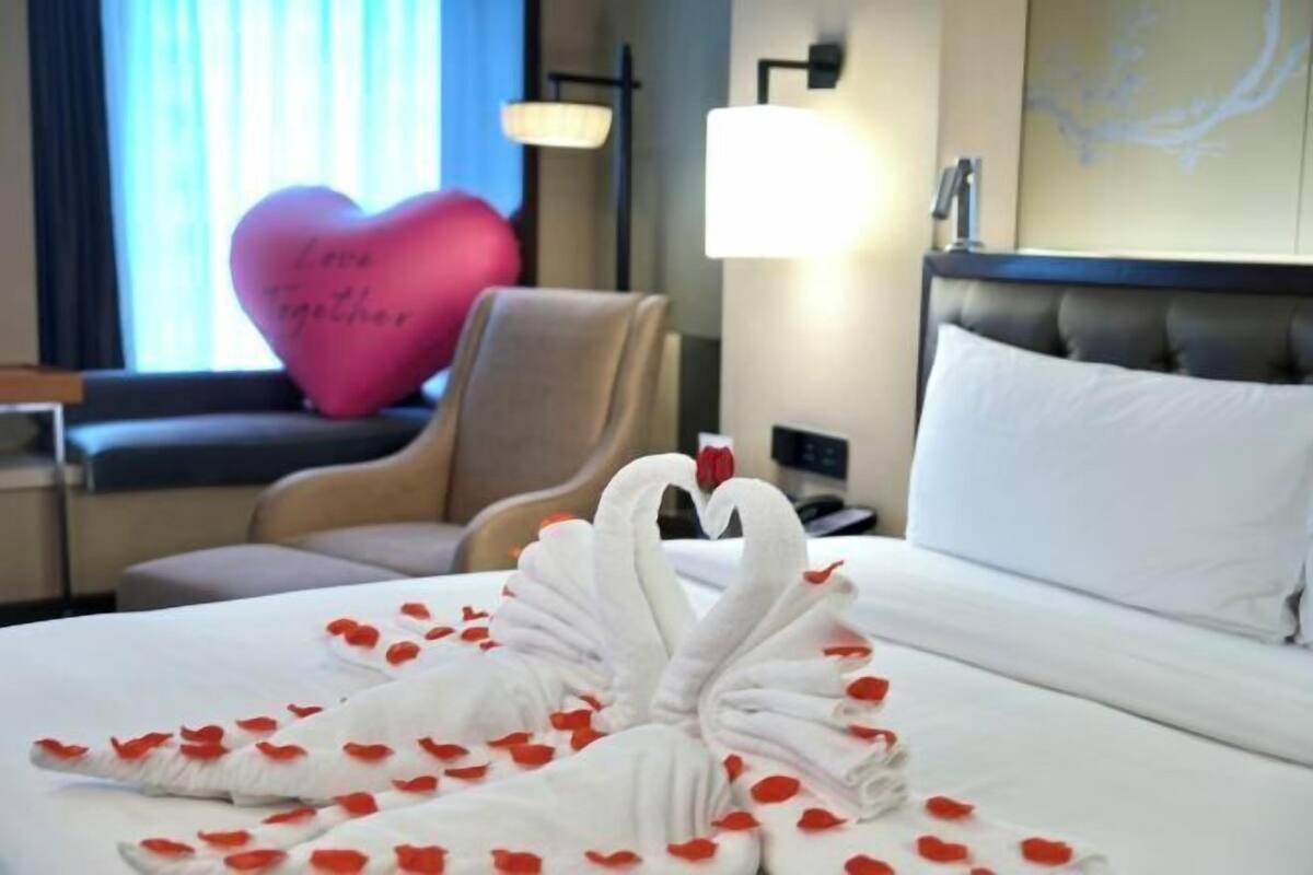 1 quarto, roupa de alta qualidade, edredões de penas, cofre no quarto