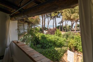 Quarto casal luxo, vista para o mar | Vista do quarto