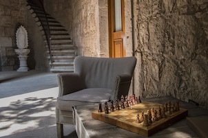 Sala de estar do lobby