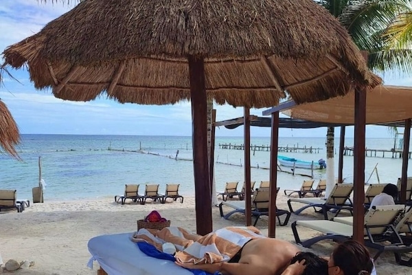 Massagens na praia