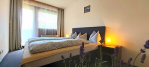 Apartamento Familiar, vista para a montanha | 1 quarto, com mobília individualizada, Wi-fi grátis 