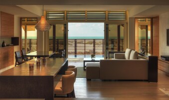 Villa Executiva, 2 quartos, piscina privativa | Lençóis de algodão egípcio, roupa de alta qualidade 