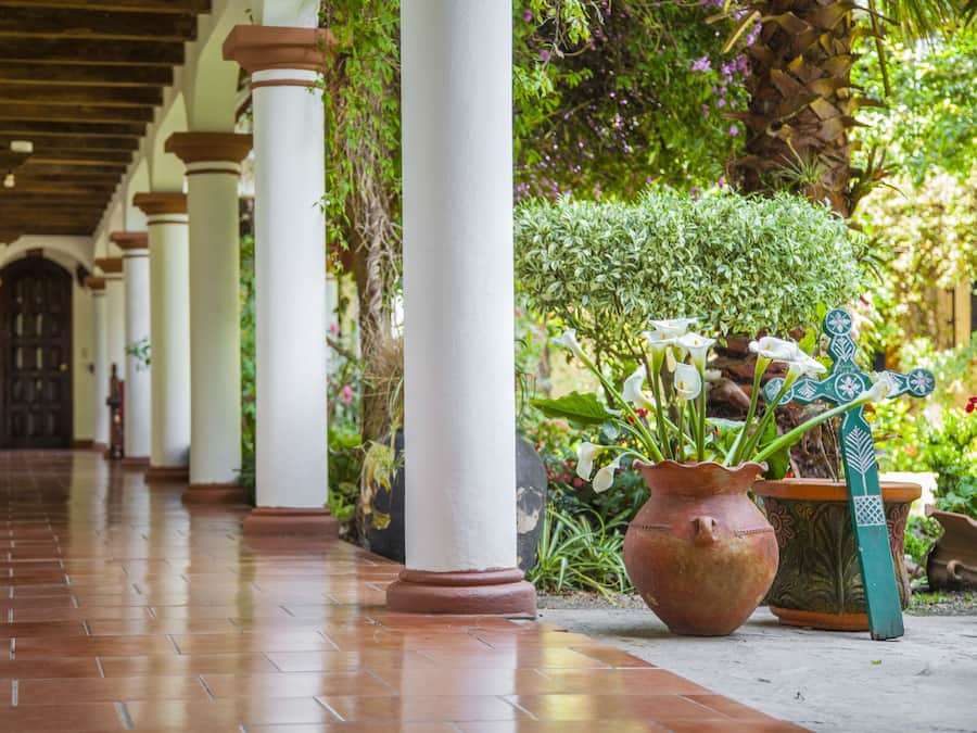 Entrada (vista interior)