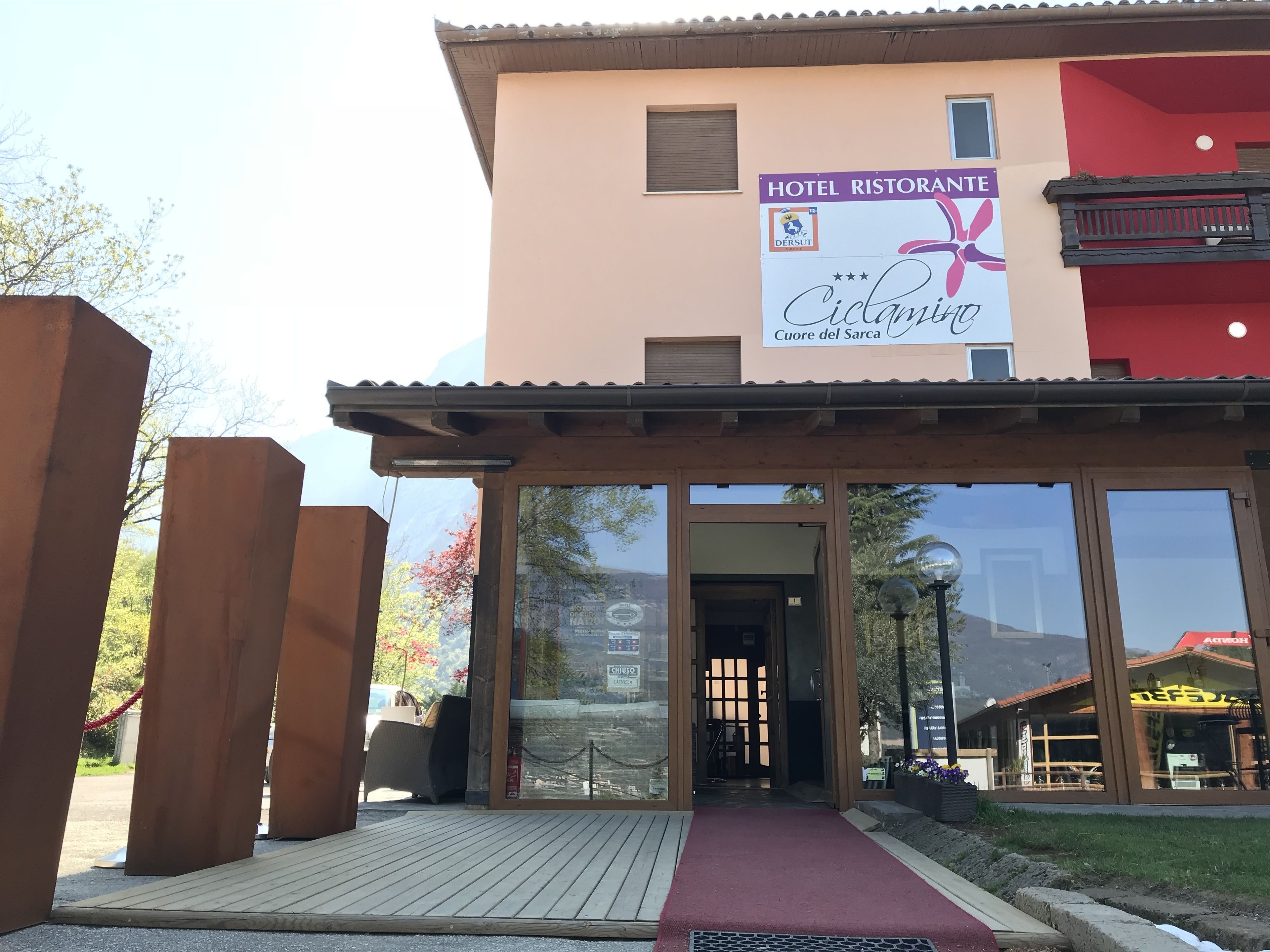 Entrada da propriedade