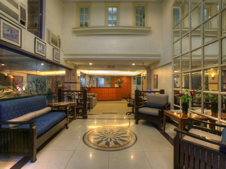 Sala de estar do lobby