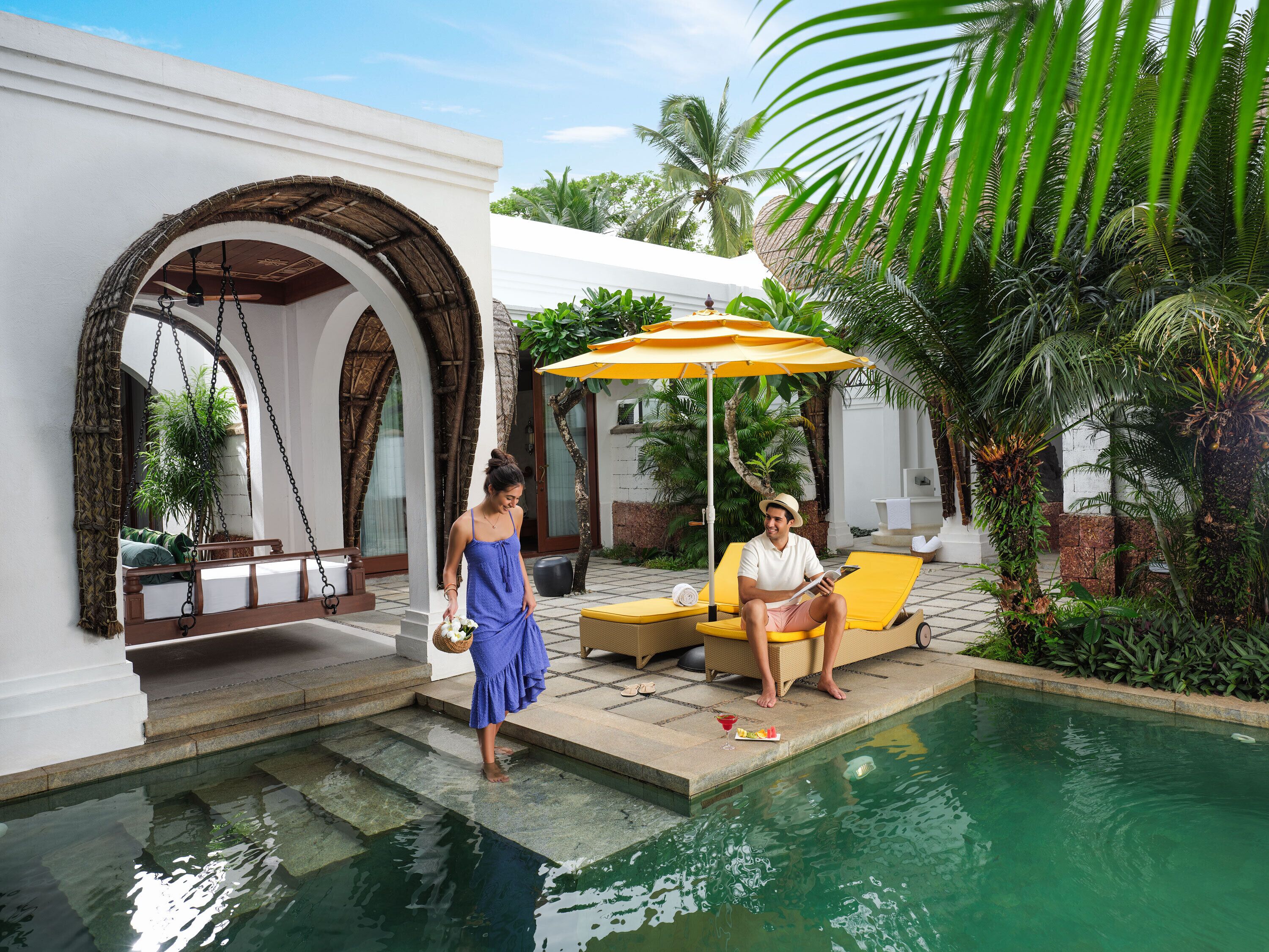 Vila premium, 1 cama King | Frigobar, cofres nos quartos, escrivaninha
