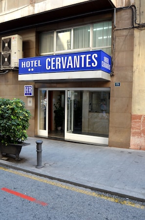 Entrada do alojamento