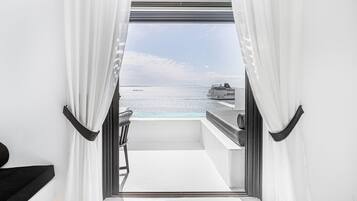 Suite Lua de Mel, piscina privativa | Vista do quarto